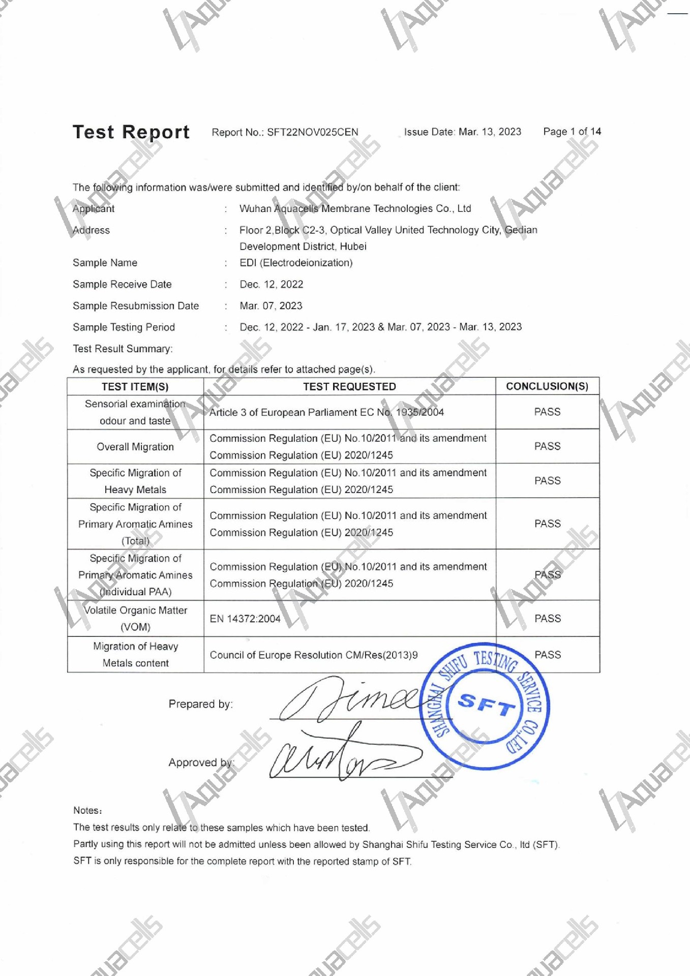 Certification-英文